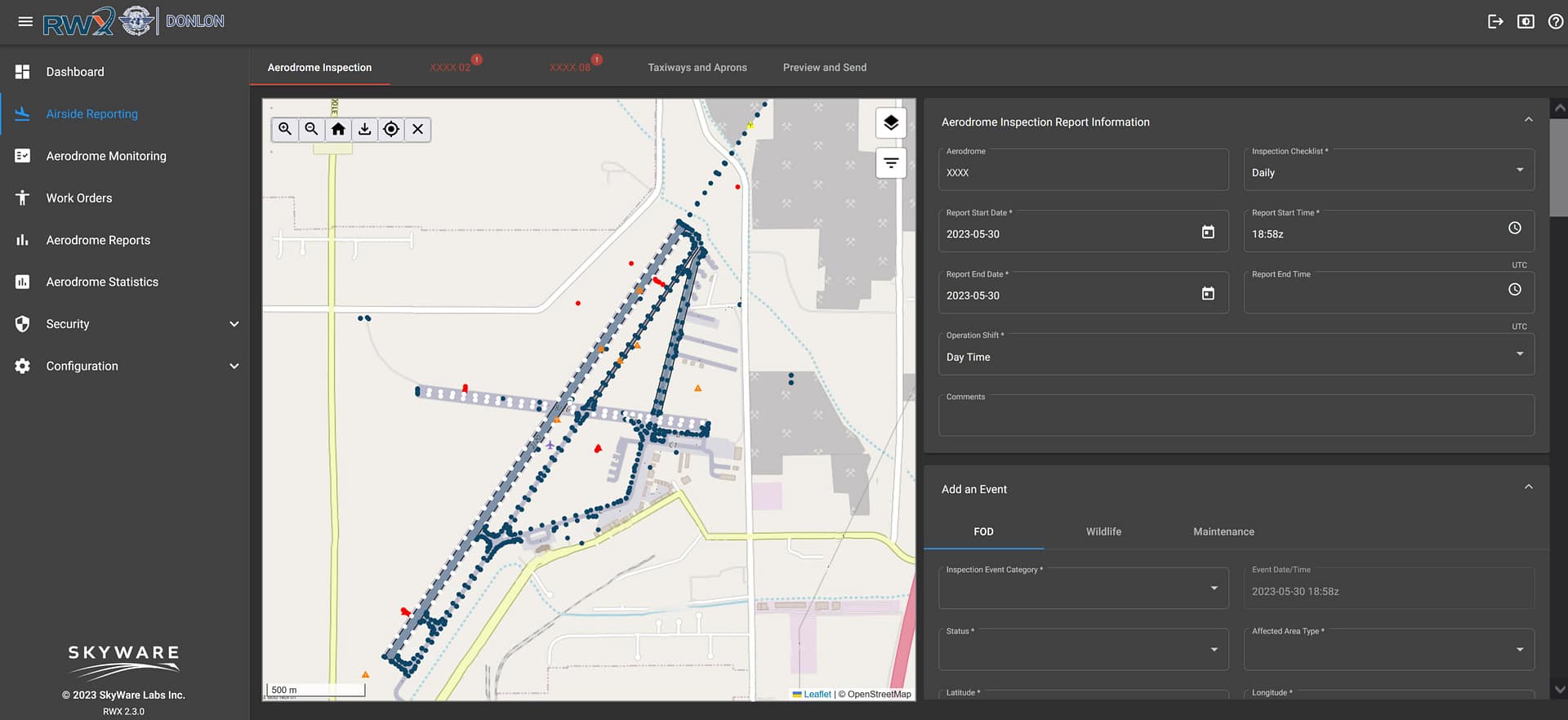 RWX | Airside Inspection Platform - SKYWARE
